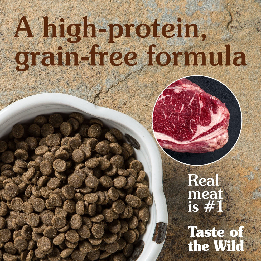 TASTE OF THE WILD - High Prairie Canine Dog Dry Food Grain Free